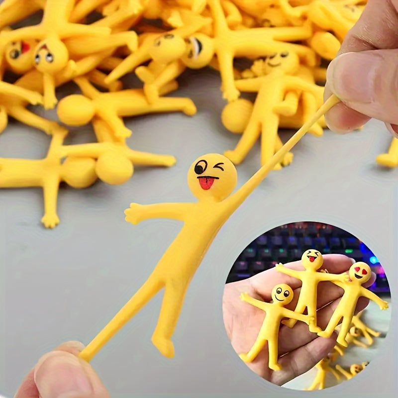 Yellow Stretchy Man Set – Antistress Fun for All Ages | GadWitch Toys